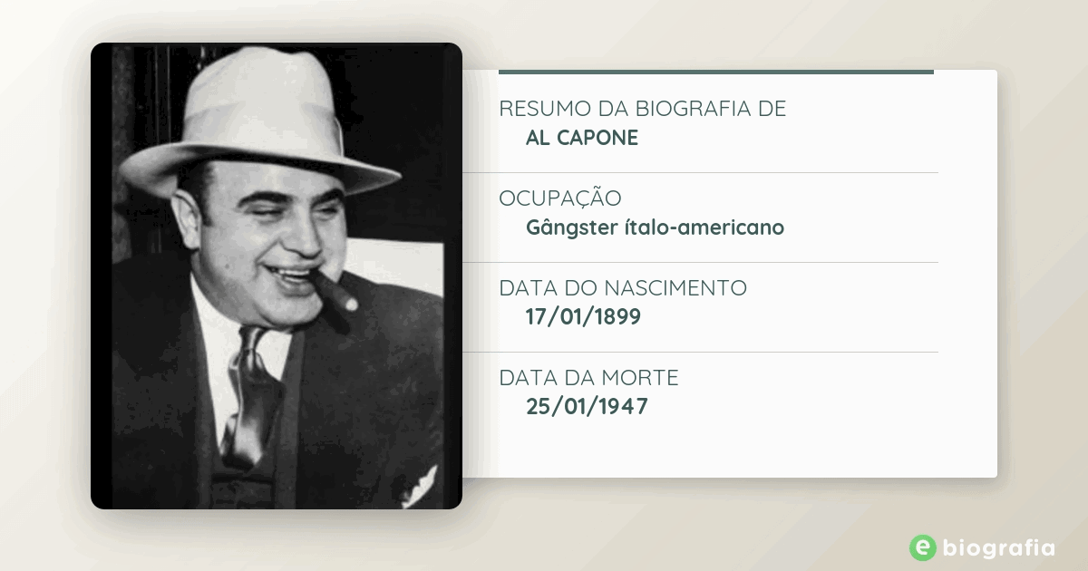 Biografia de Al Capone - eBiografia