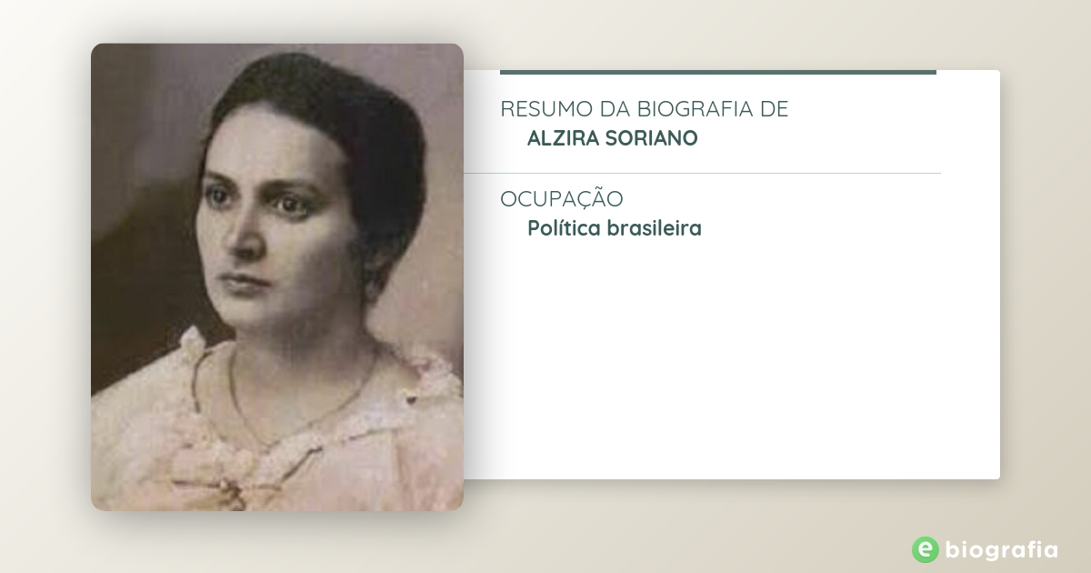 Biografia de Alzira Soriano - eBiografia