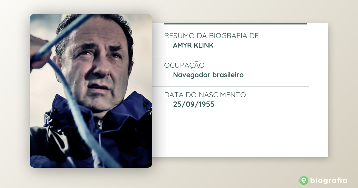 Biografia de Amyr Klink - eBiografia