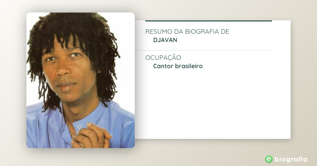 Biografia de Djavan - eBiografia