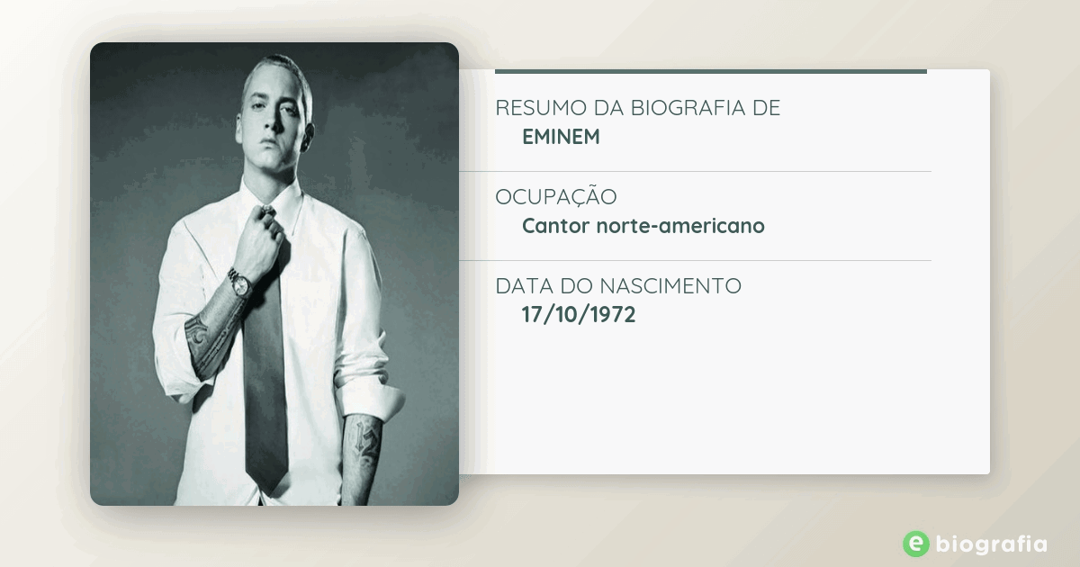 Biografia de Eminem - eBiografia