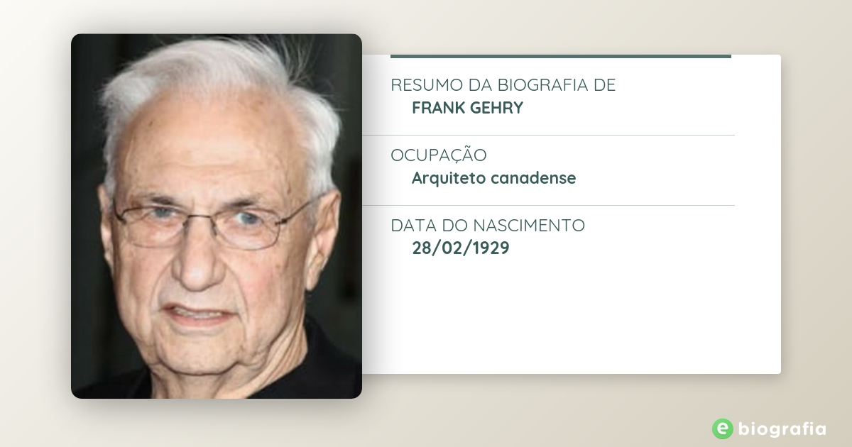 Biografia de Frank Gehry - eBiografia