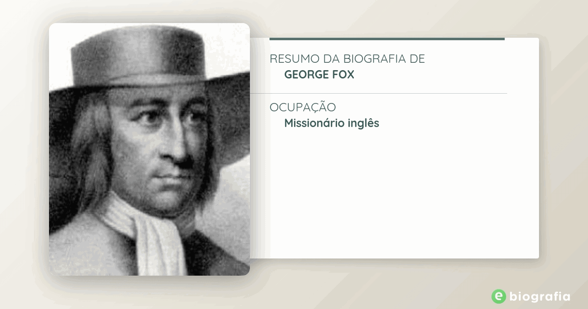 Biografia de George Fox - eBiografia