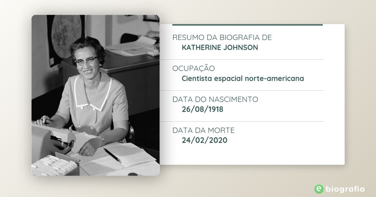 Biografia de Katherine Johnson - eBiografia