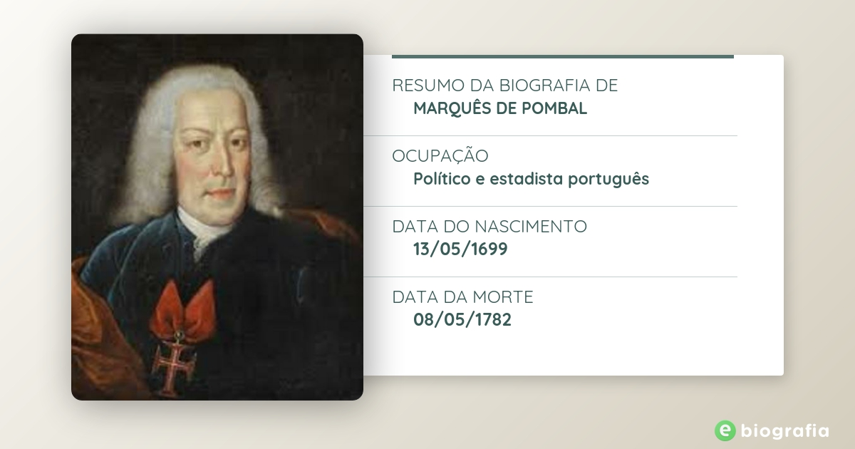 Quem Foi O Marques De Pombal - FDPLEARN