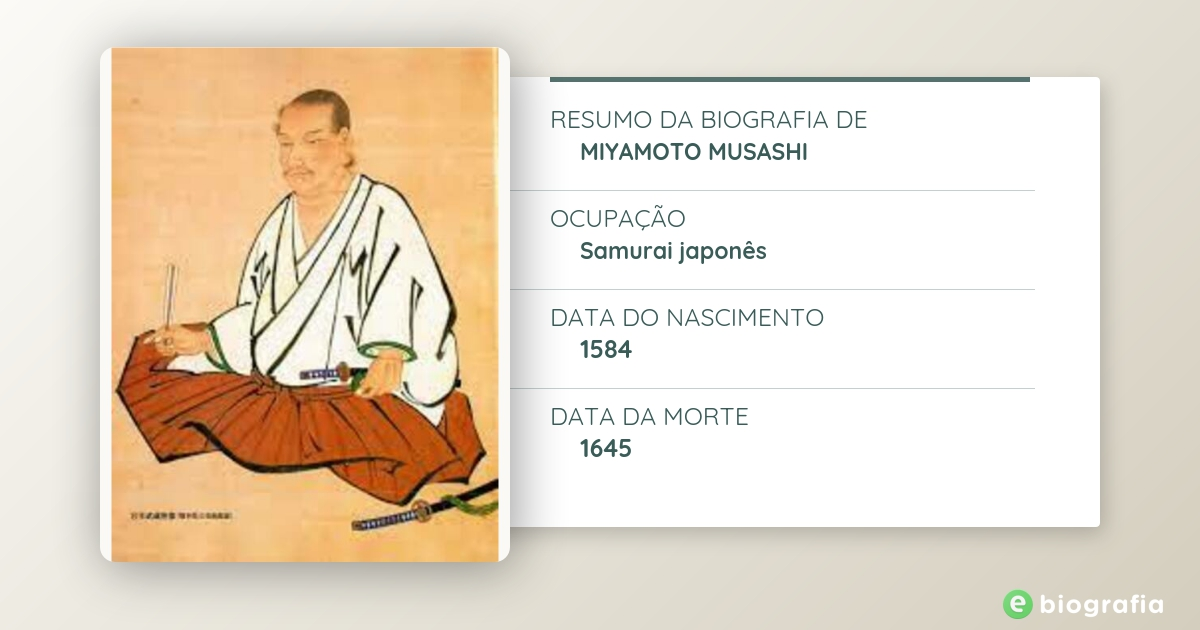 Biografia de Miyamoto Musashi - eBiografia