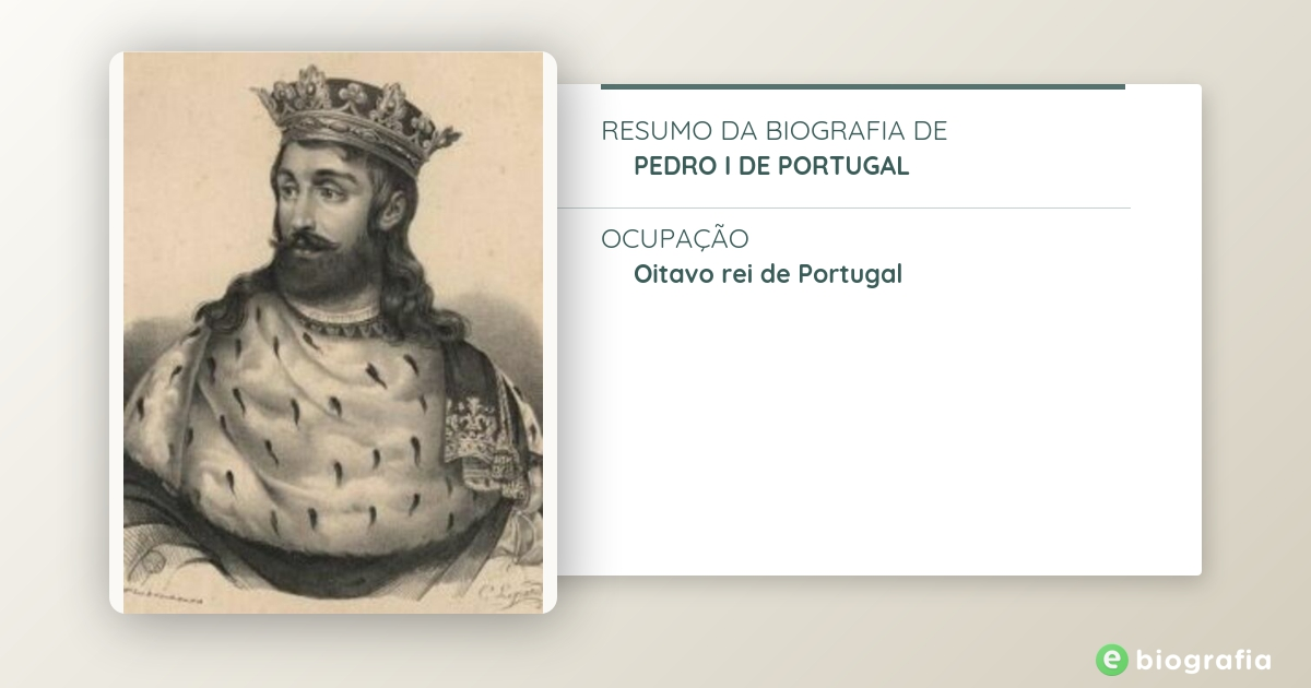 Biografia de Pedro I de Portugal - eBiografia