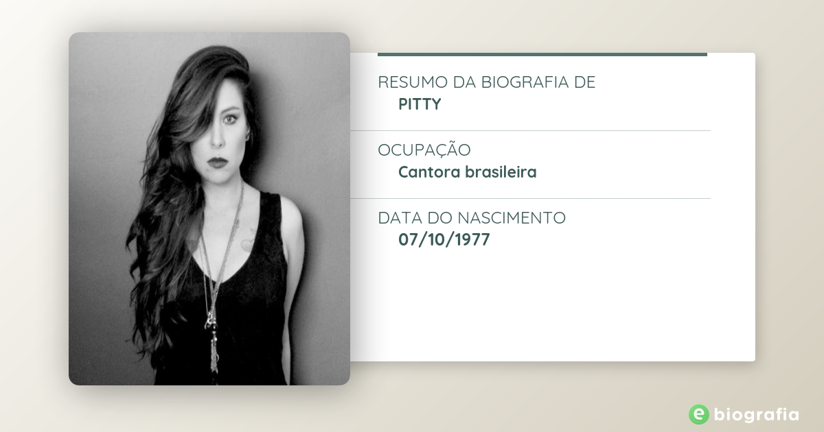 Biografia de Pitty - eBiografia