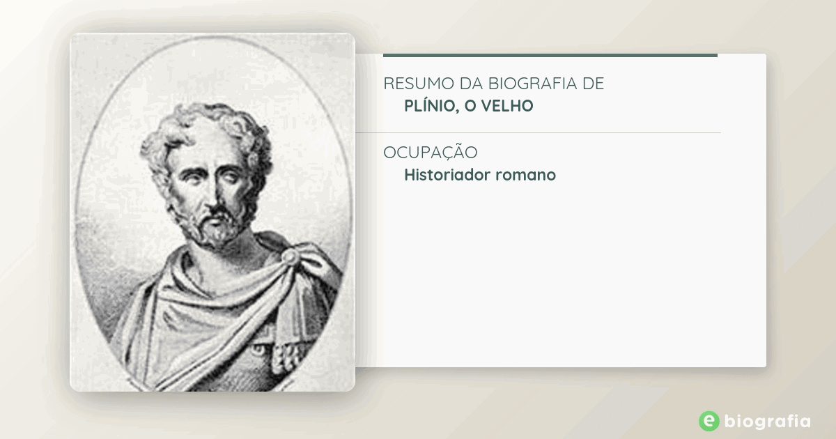 Biografia de Plínio, o Velho - eBiografia