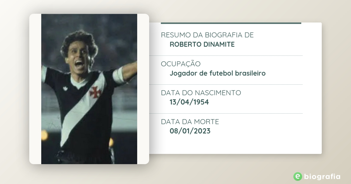 Biografia de Roberto Dinamite - eBiografia
