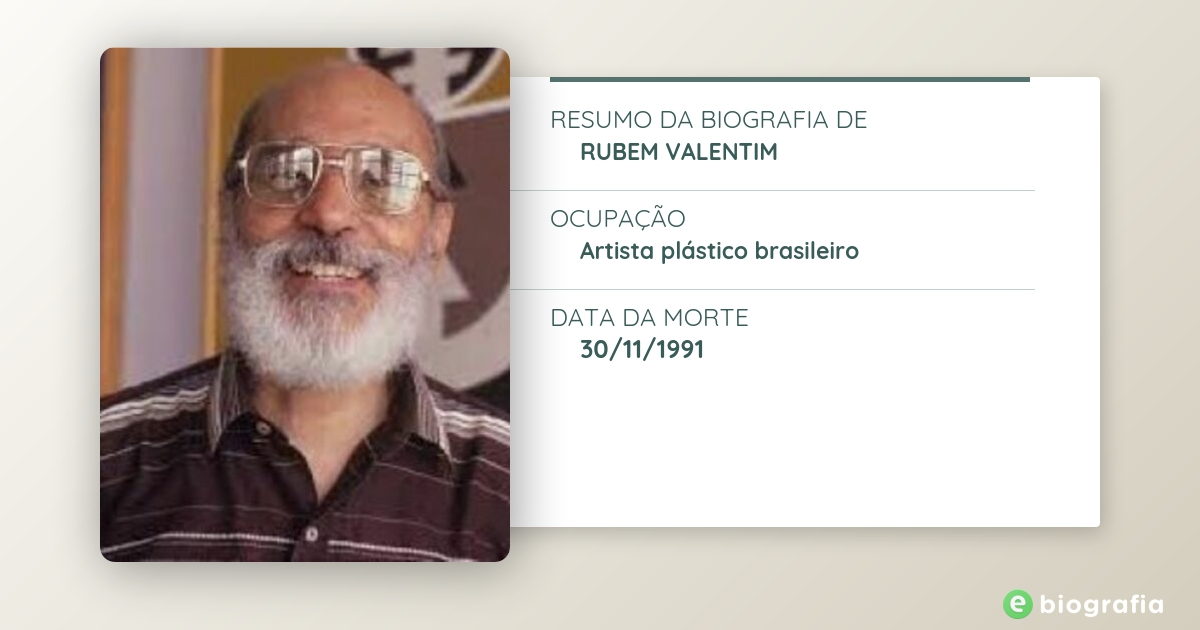 Biografia de Rubem Valentim - eBiografia