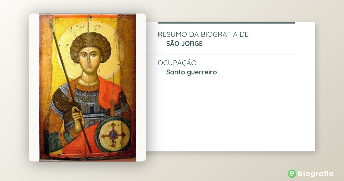 A história de São Jorge (o santo protetor dos oprimidos) - eBiografia