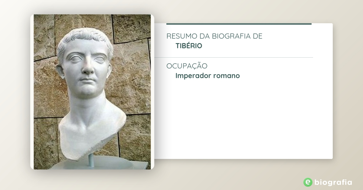 Biografia de Tibério - eBiografia