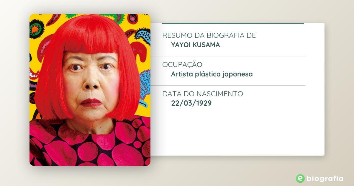 Biografia de Yayoi Kusama - eBiografia